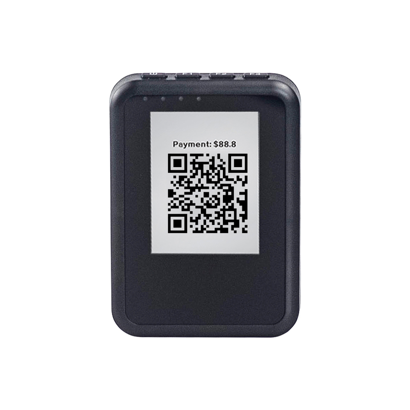 USB/Bluetooth 2.4 Inch UnionPay NFC Card Reader QR Code Scan Soundbox ...